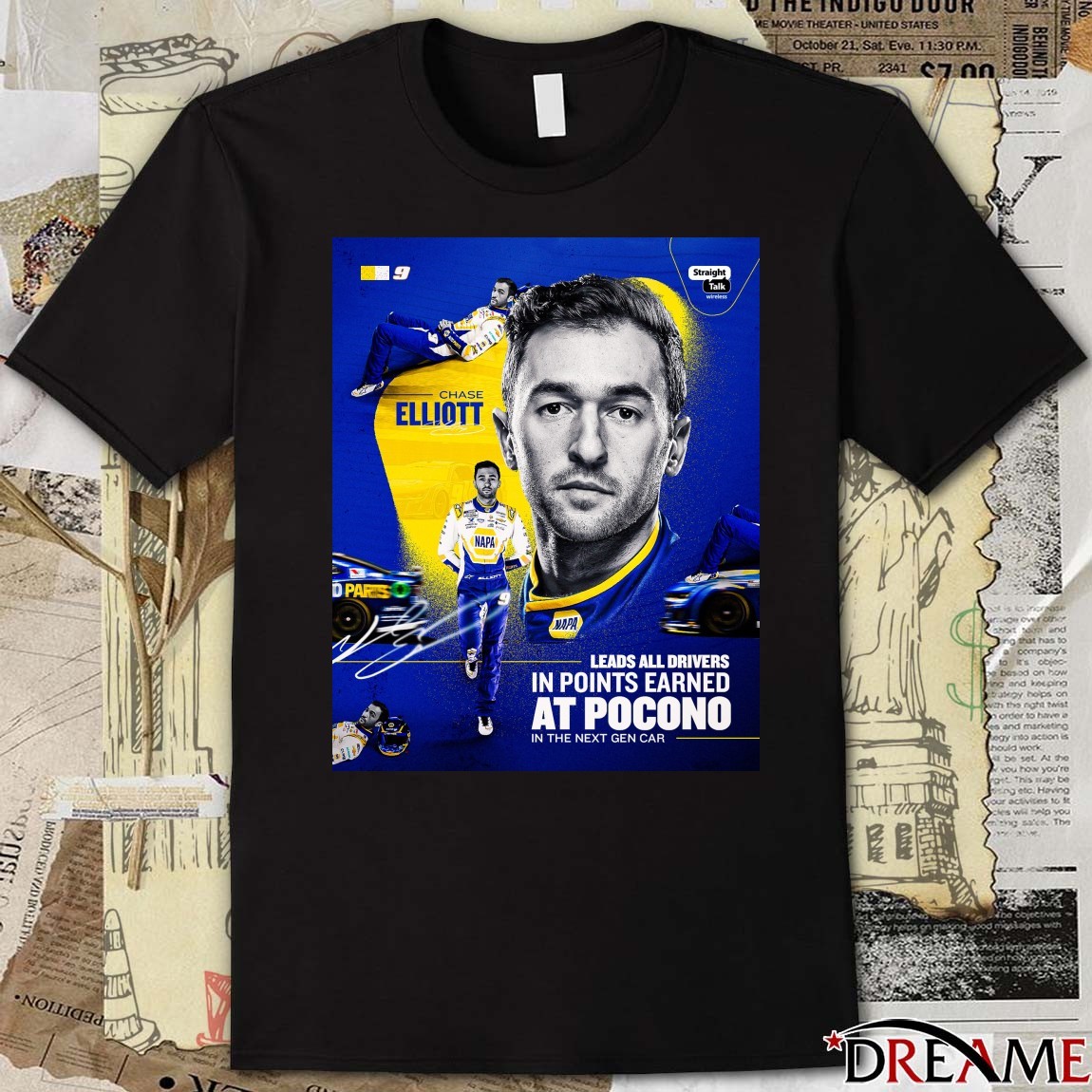 Official NASCAR Chase Elliott Leads All Drivers In Points Earned At Pocono In The Next Gen Car ...