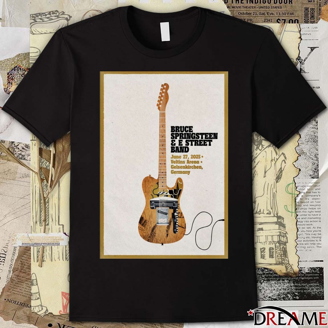 Official Poster Bruce Springsteen And E Street Band June 27 2025 ...