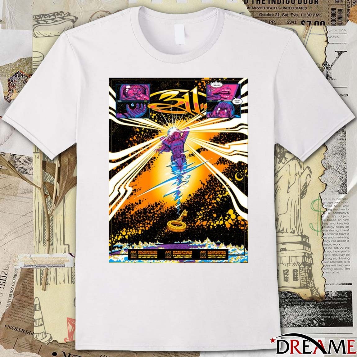 Official 311 Band Event 2025 July 16 Pepsi Amphitheater Flagstaff July ...