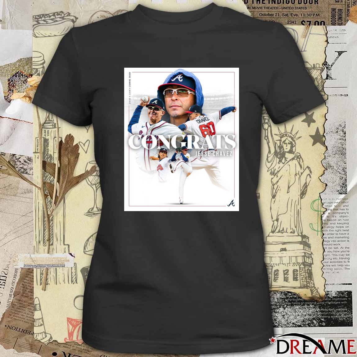 Official Atlanta Braves Congratulations Jesse Chavez Always A Brave ...