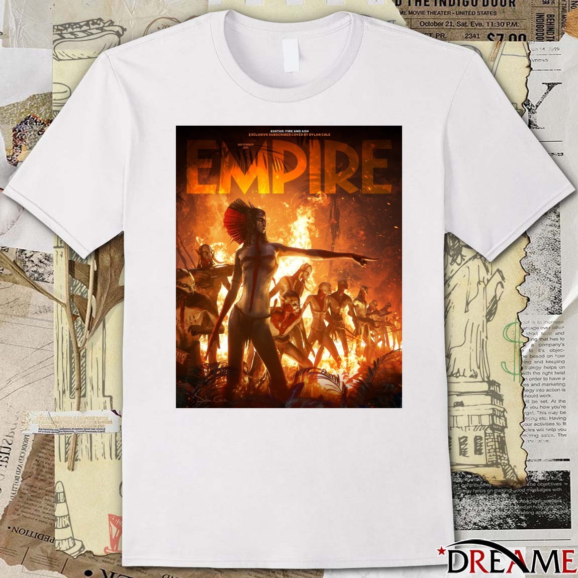 Official Avatar Fire And Ash Empire Exclusive Subscriber Cover By Dylan ...