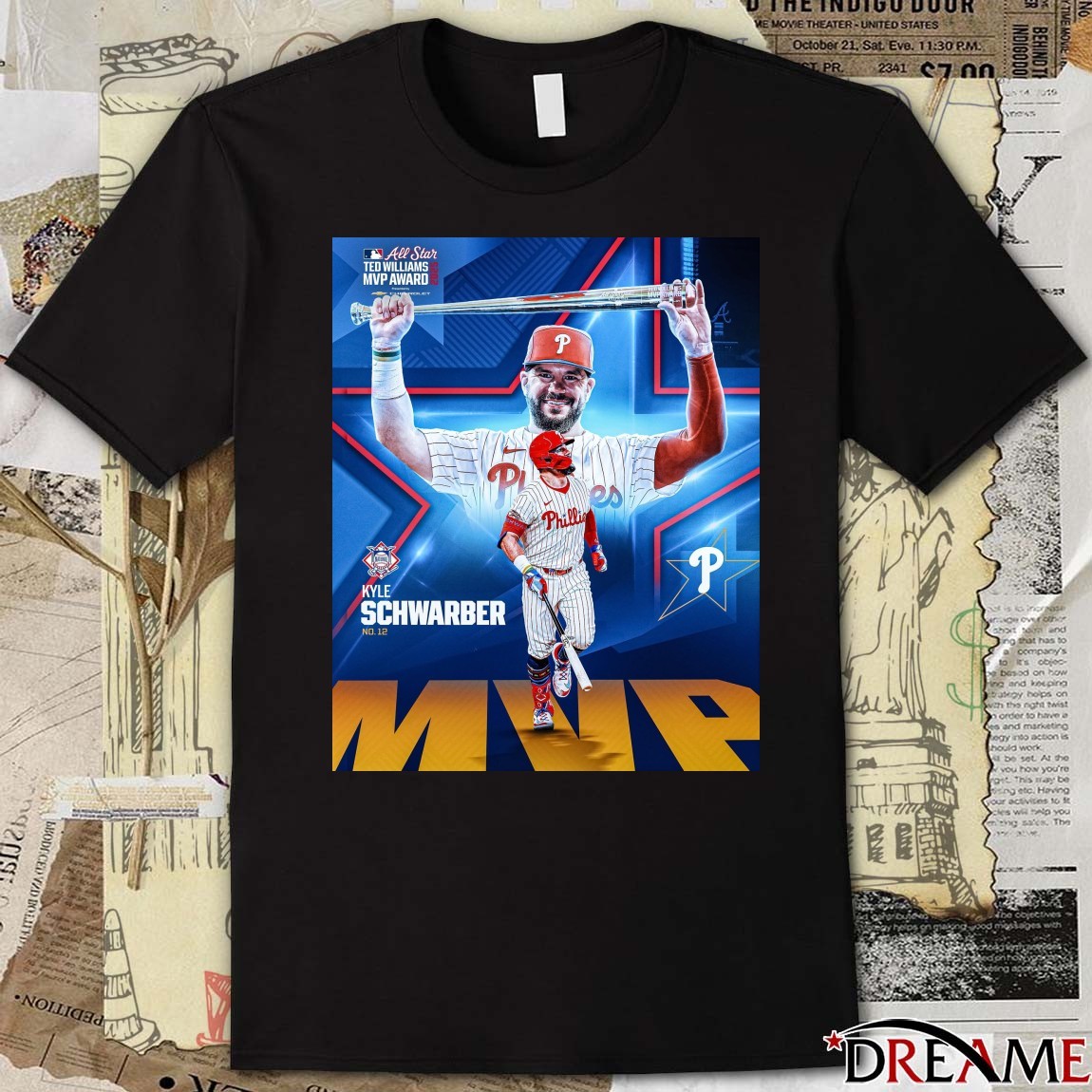 Official Kyle Schwarber No 12 Philadelphia Phillies MLB All-Star Ted ...