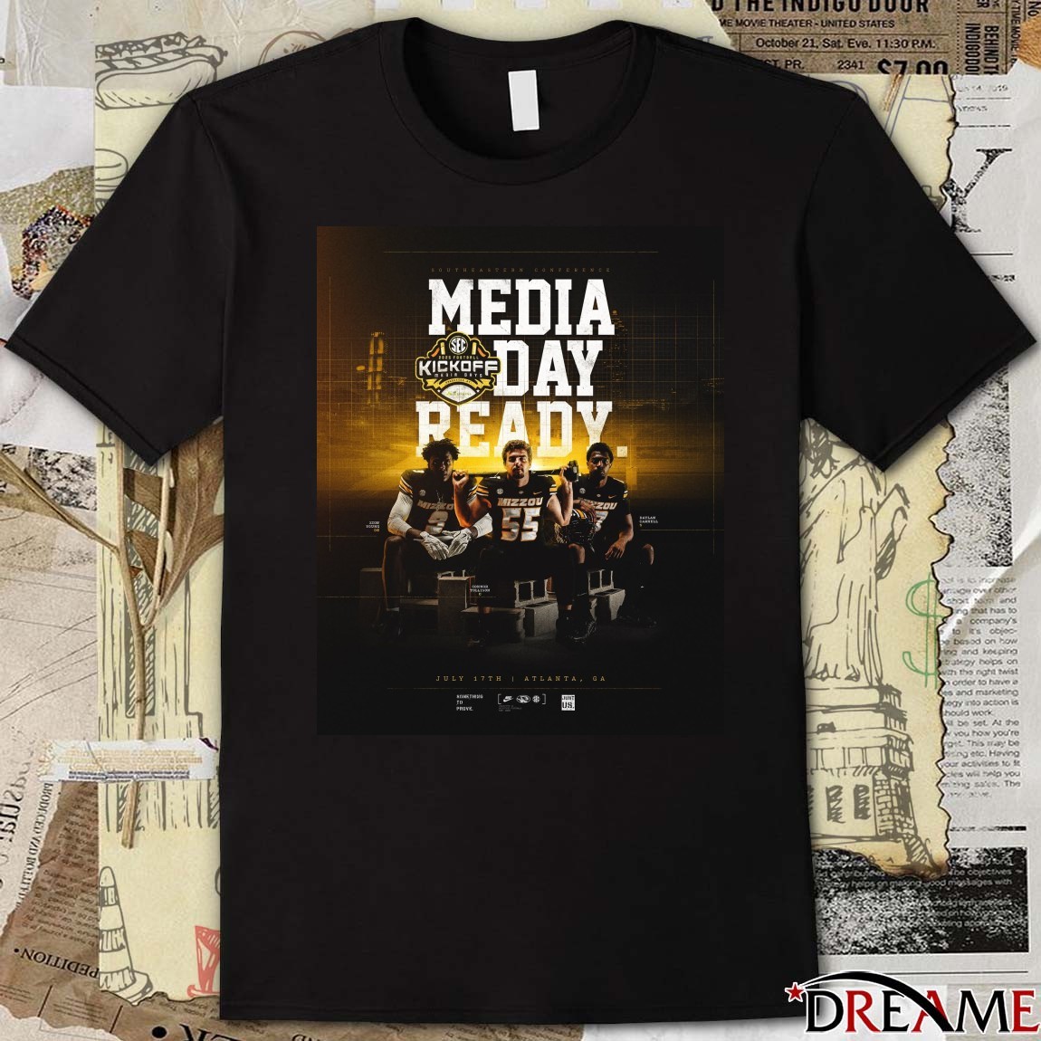 Official Missouri Tigers football Media Day Ready 2025 SEC Kickoff ...