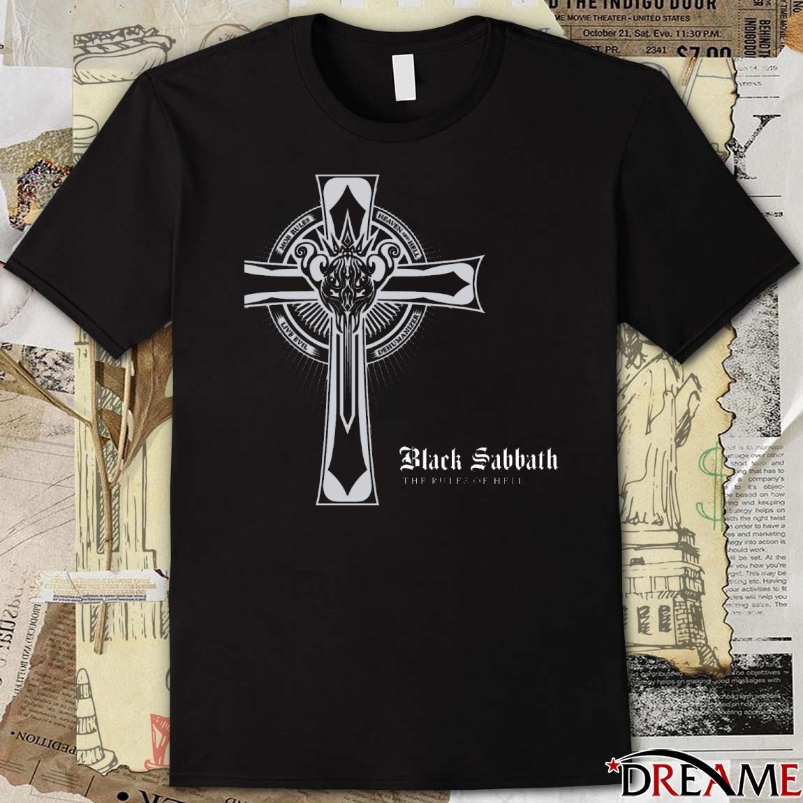 Official Ozzy Osbourne Black Sabbath The Rules of Hell Mob Rules Heaven ...