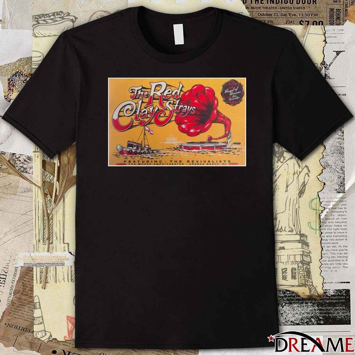 Official Poster The Red Clay Strays July 05 2025 Show The Wharf ...