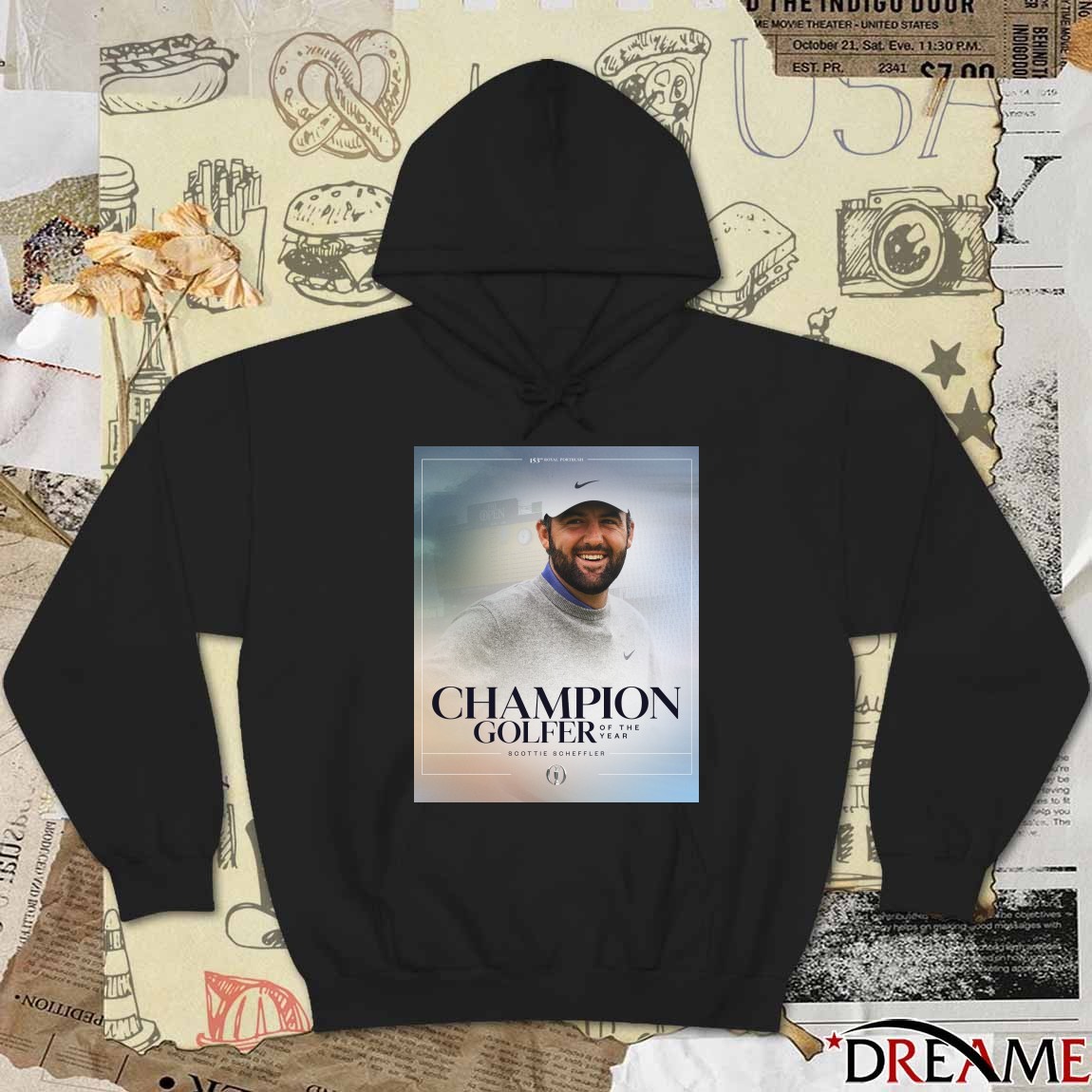 Official The Open Scottie Scheffler 153rd Royal Portrush Champion ...