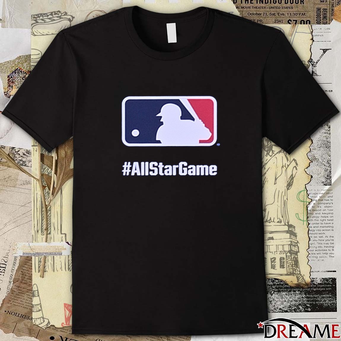 Official 2025 Major League Baseball MLB AllStarGame Logo t-shirt ...