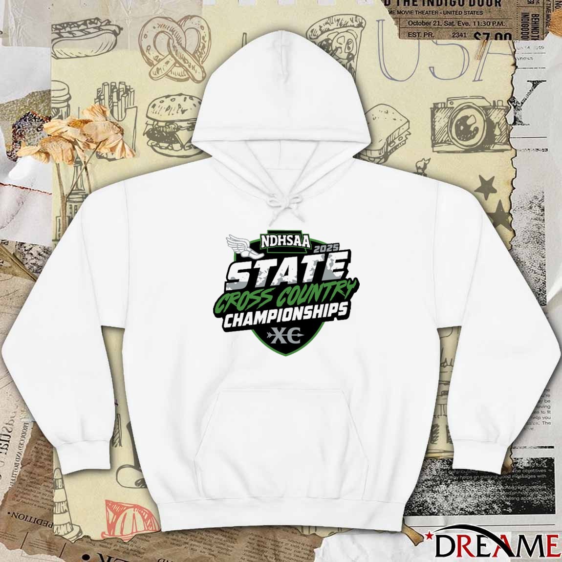 Official NDHSAA State Cross Country Championships State Meet Logo 2025 ...