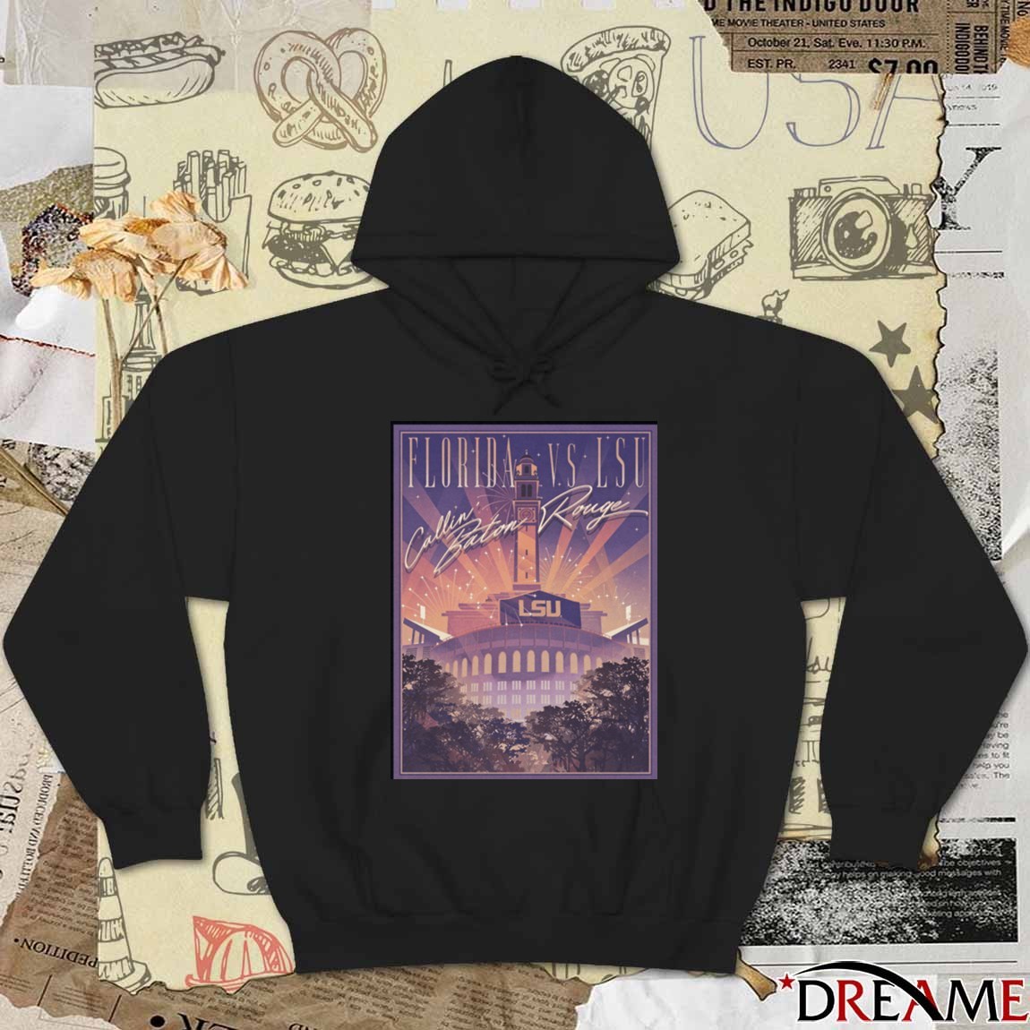 Official LSU Tigers vs. Florida Gators Callin' Baton Rouge Game Day ...