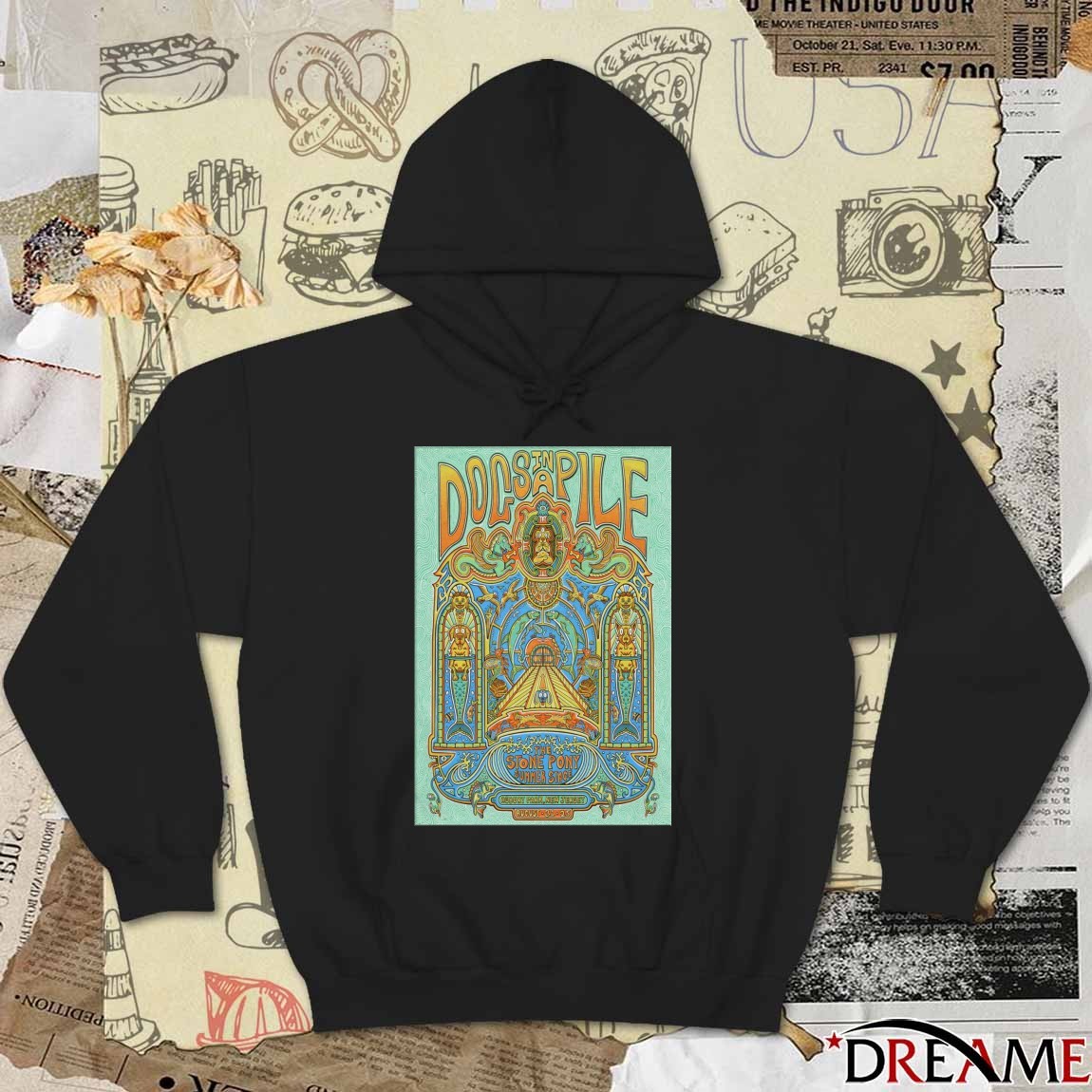 Official Poster Dogs In A Pile Stone Pony Summer Stage in Asbury Park ...