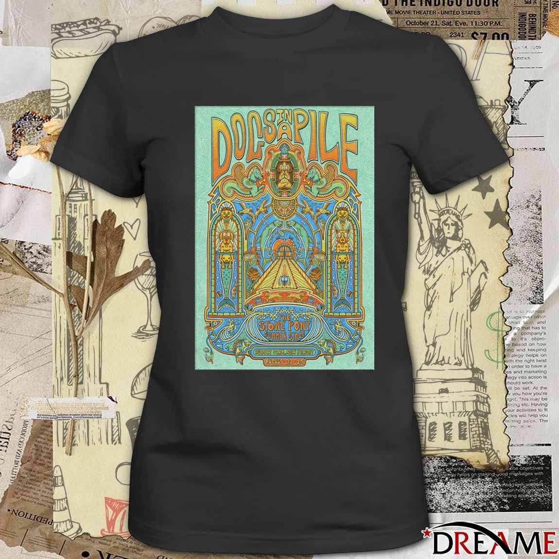 Official Poster Dogs In A Pile Stone Pony Summer Stage in Asbury Park ...