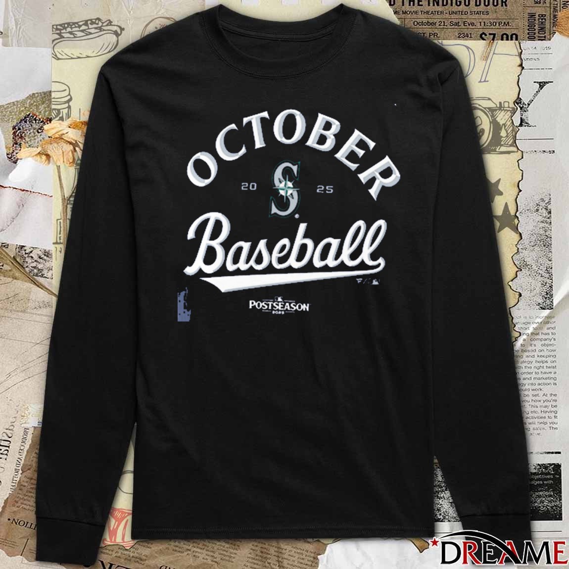Official Seattle Mariners October Baseball Playoff Participant MLB ...