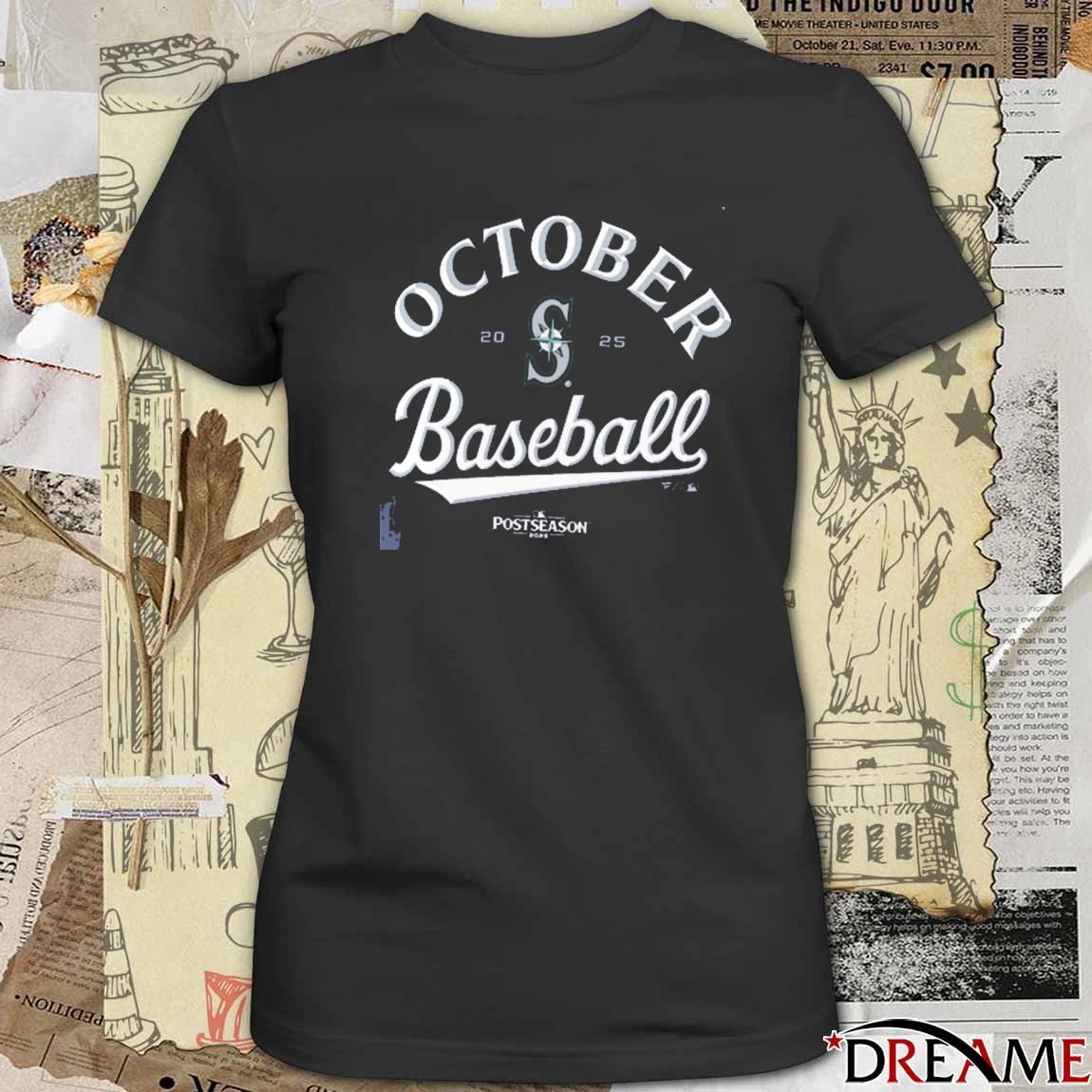 Official Seattle Mariners October Baseball Playoff Participant MLB ...