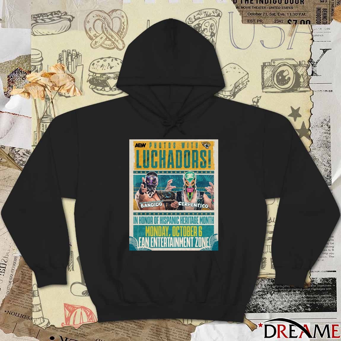 Official AEW Bandido Vs Serpentico Photos with Luchadors In Honor Of ...