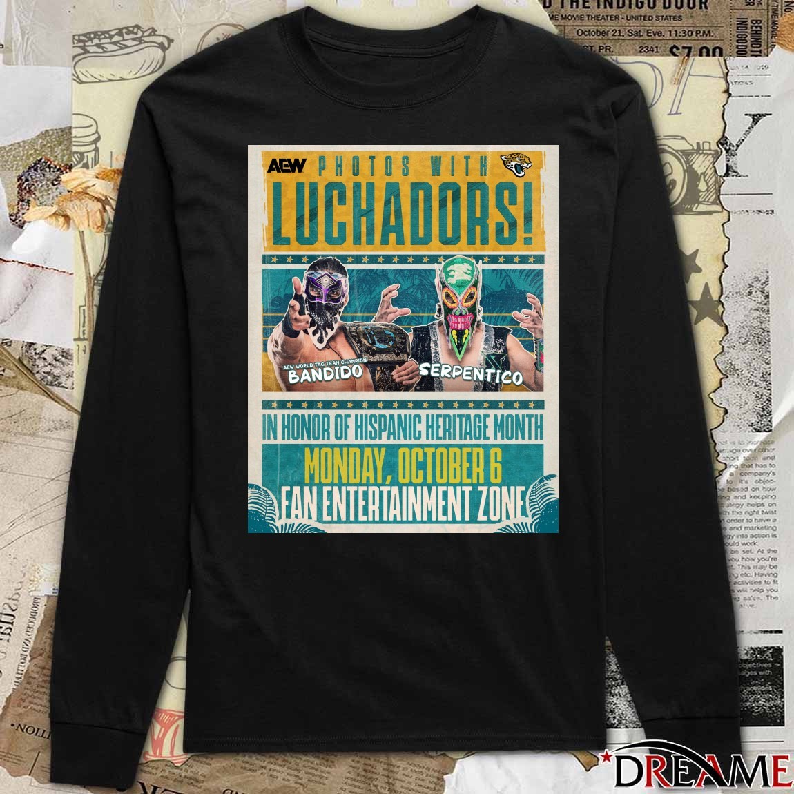 Official AEW Bandido Vs Serpentico Photos with Luchadors In Honor Of ...