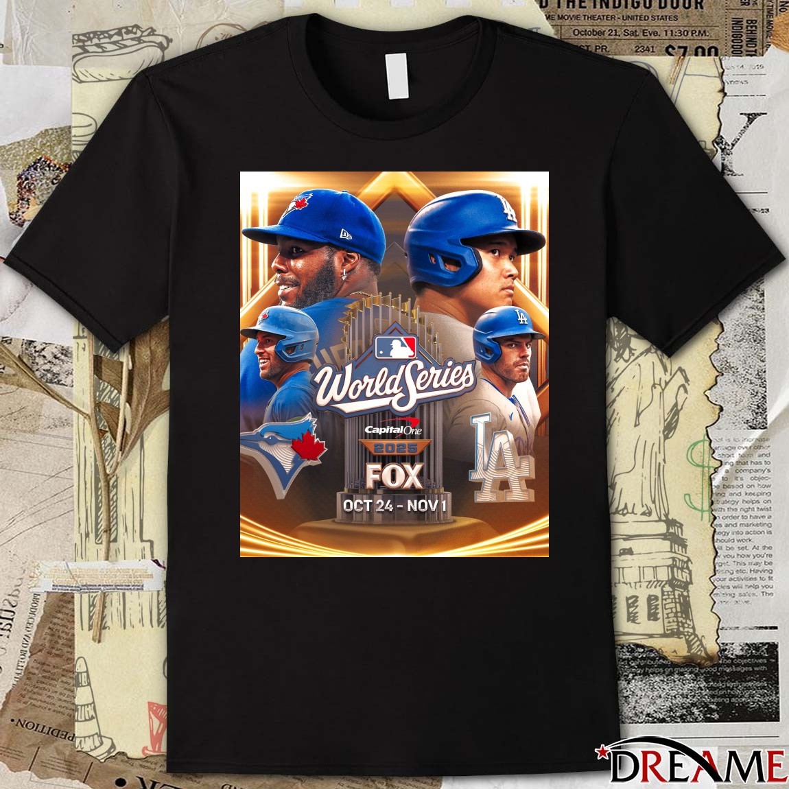 Official Los Angeles Dodgers Vs Toronto Blue Jays MLB The 2025 World ...