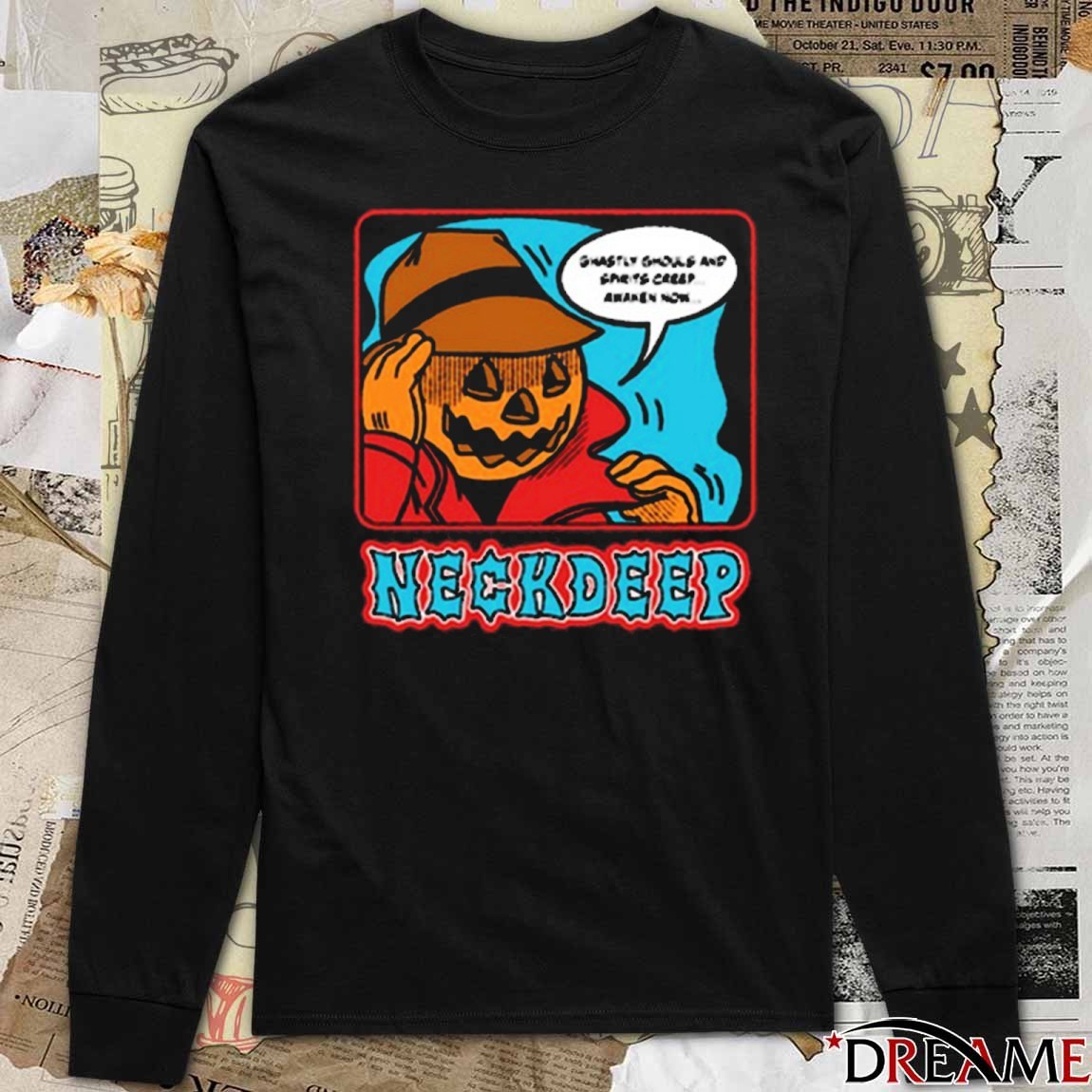 Official Neck Deep Pumpkin Guy Ghastly Should And Starts Creep Awaken ...