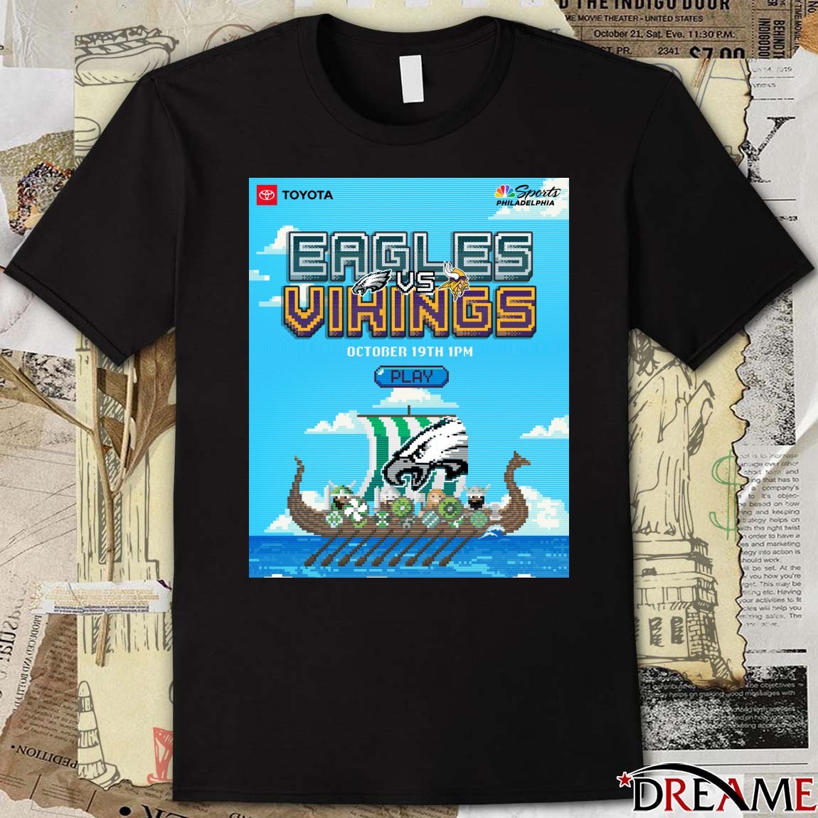 Official Philadelphia Eagles Vs Minnesota Vikings October 19th 2025 ...