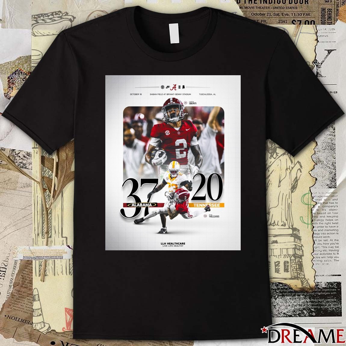 Official Ryan Williams Alabama Crimson Tide Vs Tennessee Vols football ...