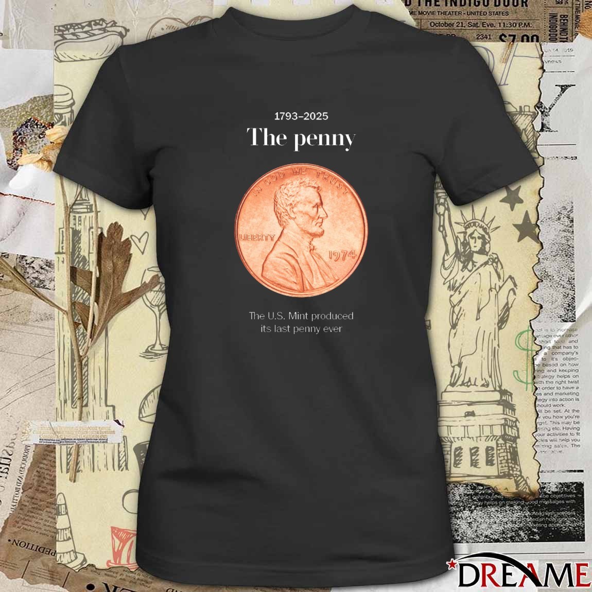 Official 1793-2025 The Penny Liberty 1974 The U.s. Mint Produced Its ...