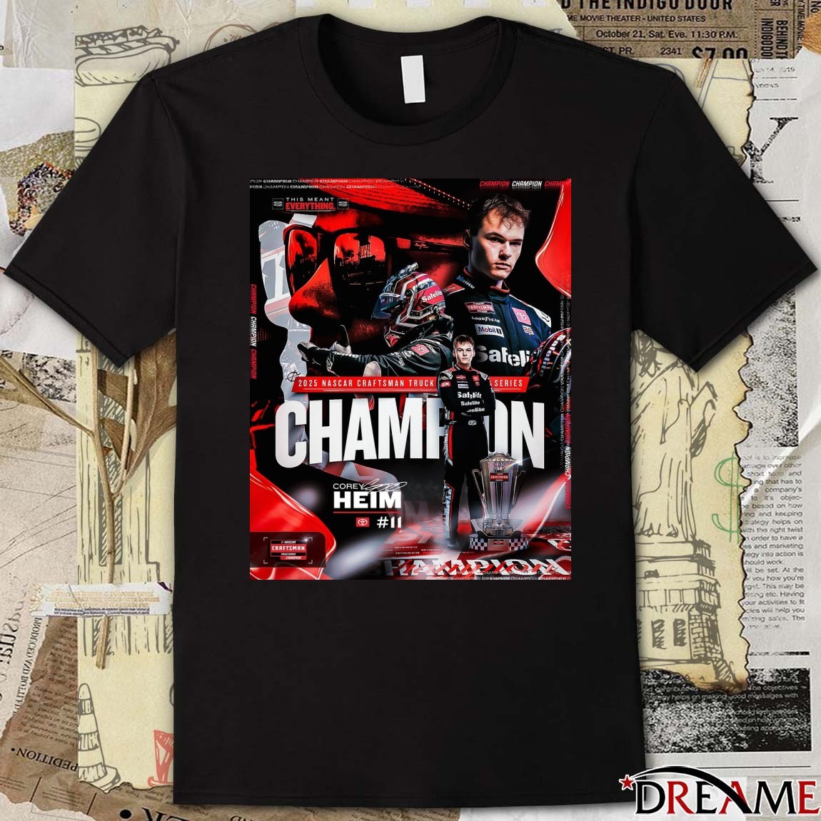 Official Corey Heim 2025 NASCAR Craftsman Truck Series Championship ...