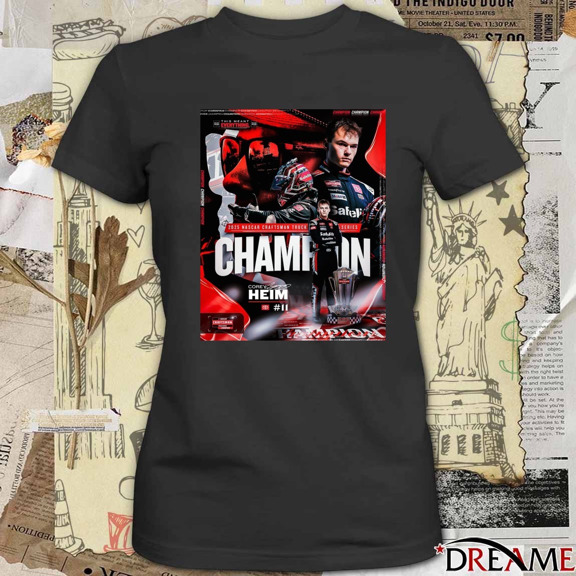 Official Corey Heim 2025 NASCAR Craftsman Truck Series Championship ...