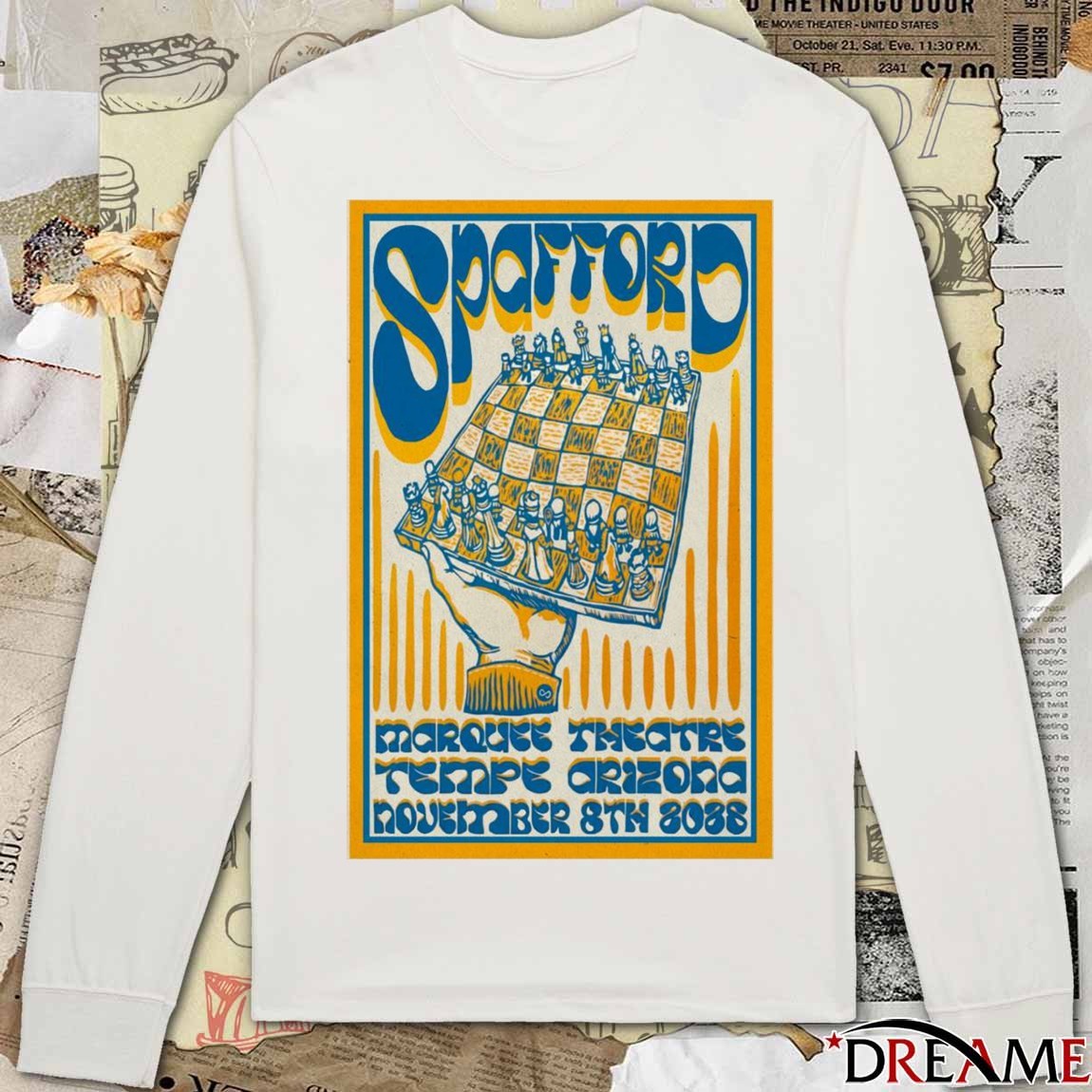 Official Poster Spafford Tempe Marquee Theatre On November 8 2025 Tour ...