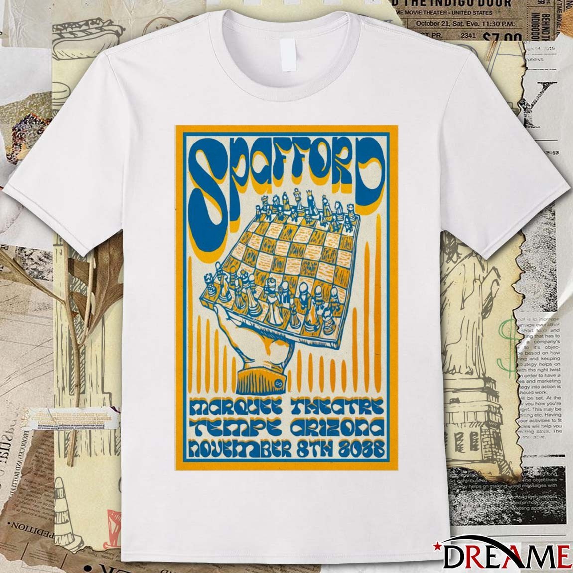 Official Poster Spafford Tempe Marquee Theatre On November 8 2025 Tour ...