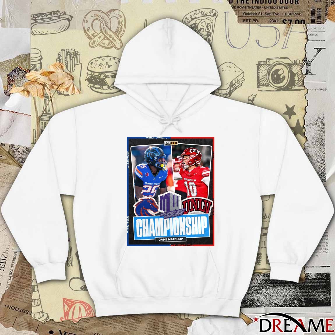 Official Boise State Broncos vs UNLV Rebels 2025 Mountain West ...