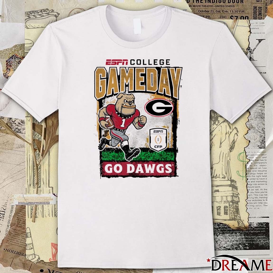 Official ESPN College Gameday '25-'26 Georgia Bulldogs Go Dawgs Mascot ...