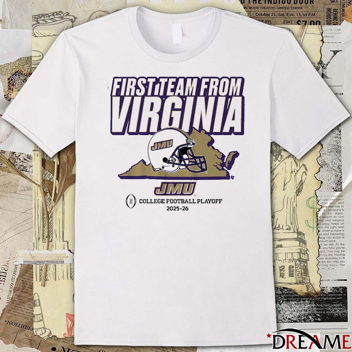 Official JMU James Madison Dukes Football 2025-26 CFP's First Team From ...