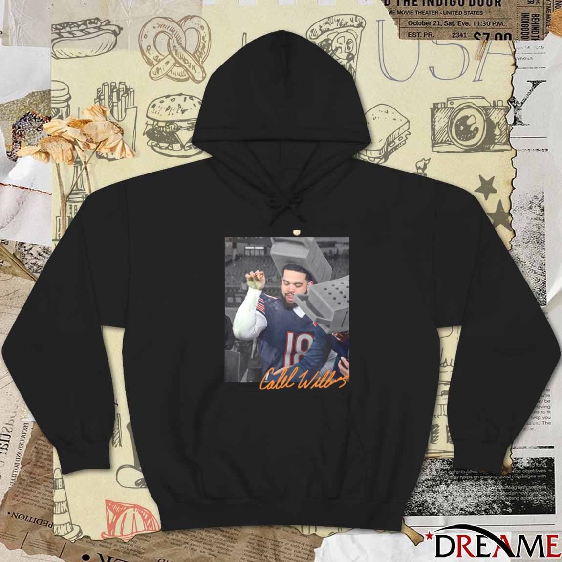 Official Caleb Williams Chicago Bears 2026 Meme t-shirt, hoodie ...