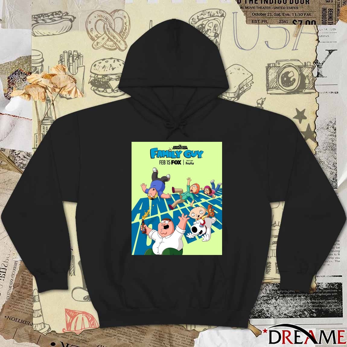 Official FOX Animation Domination Family Guy February 15 2026 Poster t ...