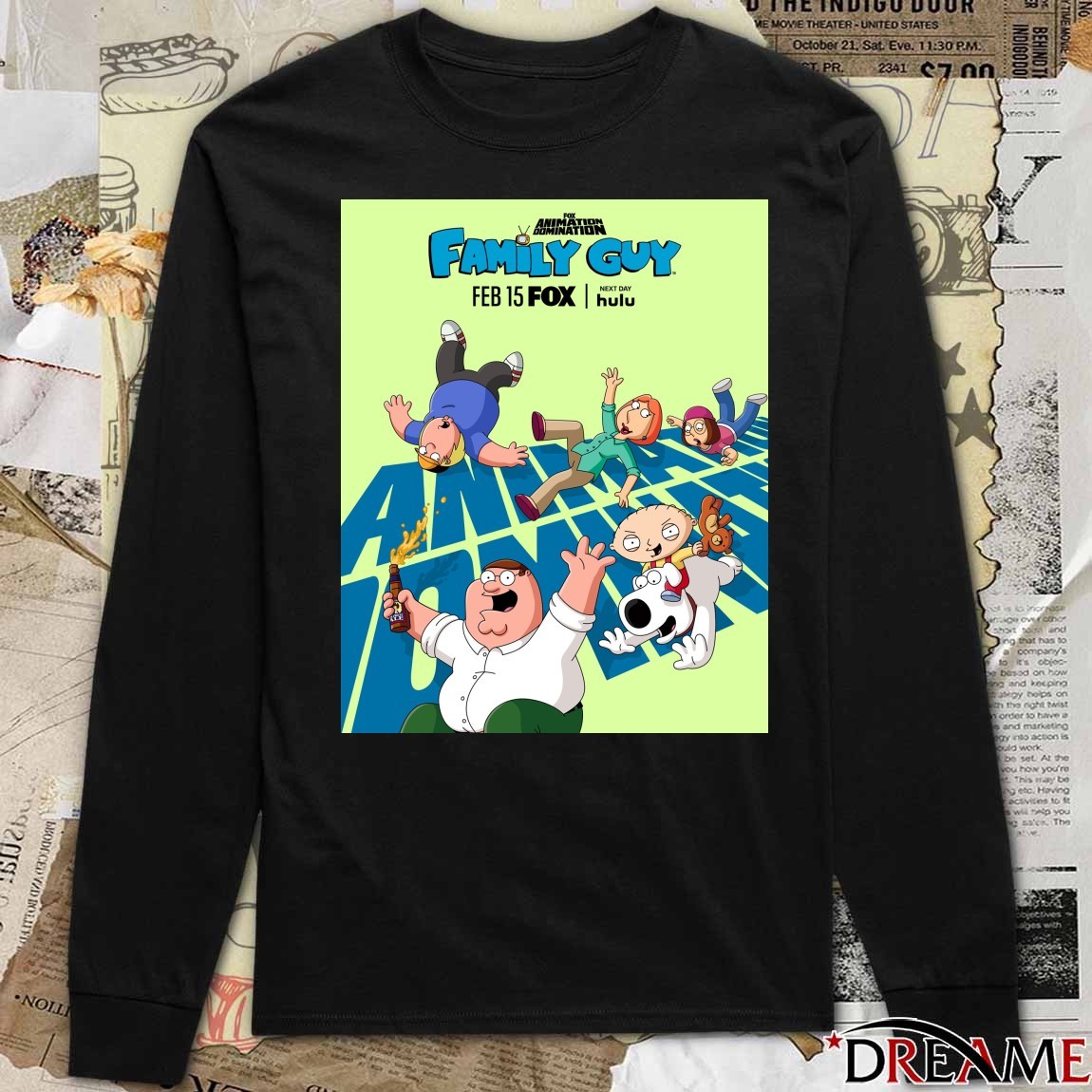 Official FOX Animation Domination Family Guy February 15 2026 Poster t ...