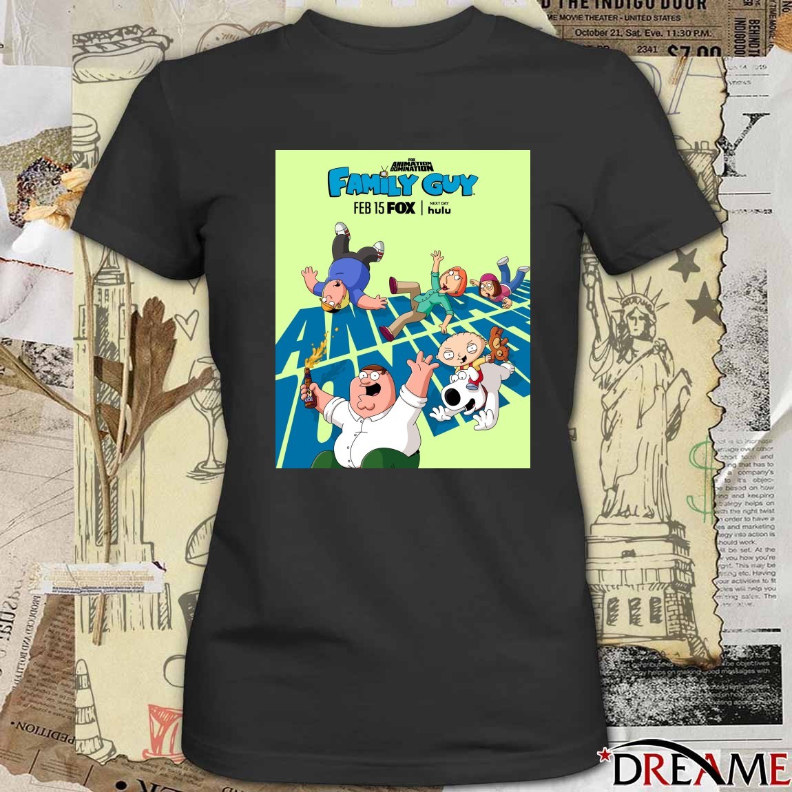 Official FOX Animation Domination Family Guy February 15 2026 Poster t ...