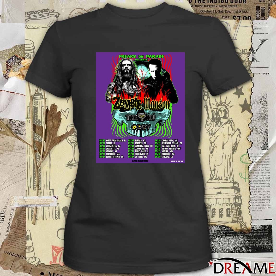 Official Freaks On Parade Presents Zombie Manson The Hu Orgy 2026 ...