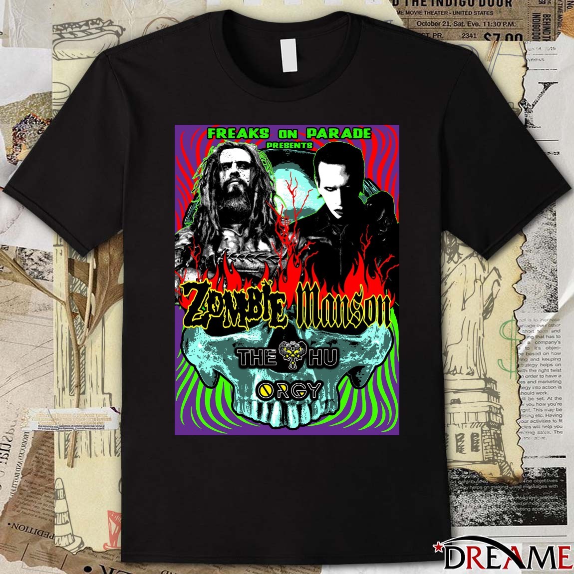 Official Freaks On Parade Presents Zombie Manson The Hu Orgy 2026 ...