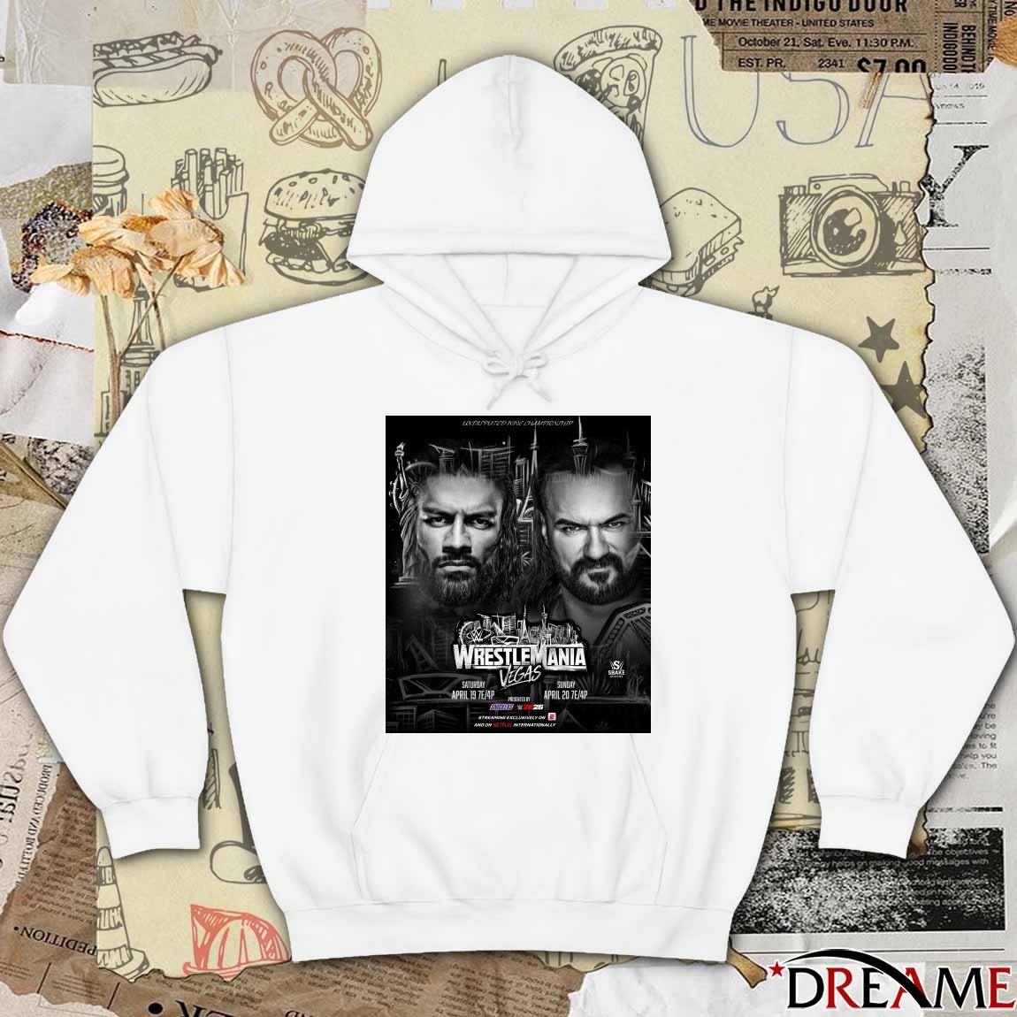 Official Wrestlemania Vegas Undisputed WWE Championship April 19-20 ...